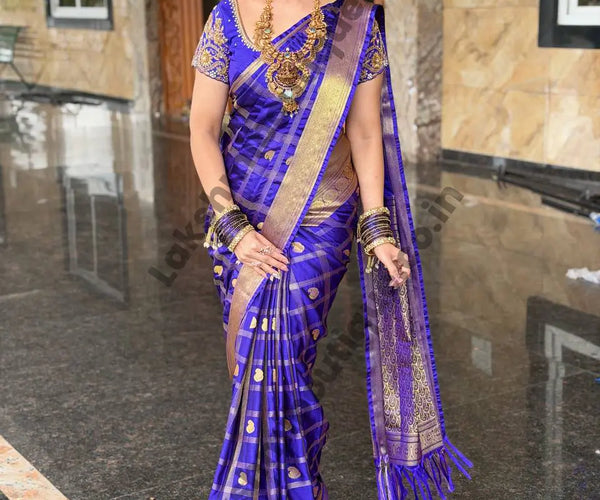 Kanchi Silk Gold Zari – Lakshmi Boutique